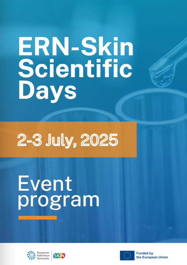 Journée scientifique ERN-Skin – 2 et 3 juillet 2025